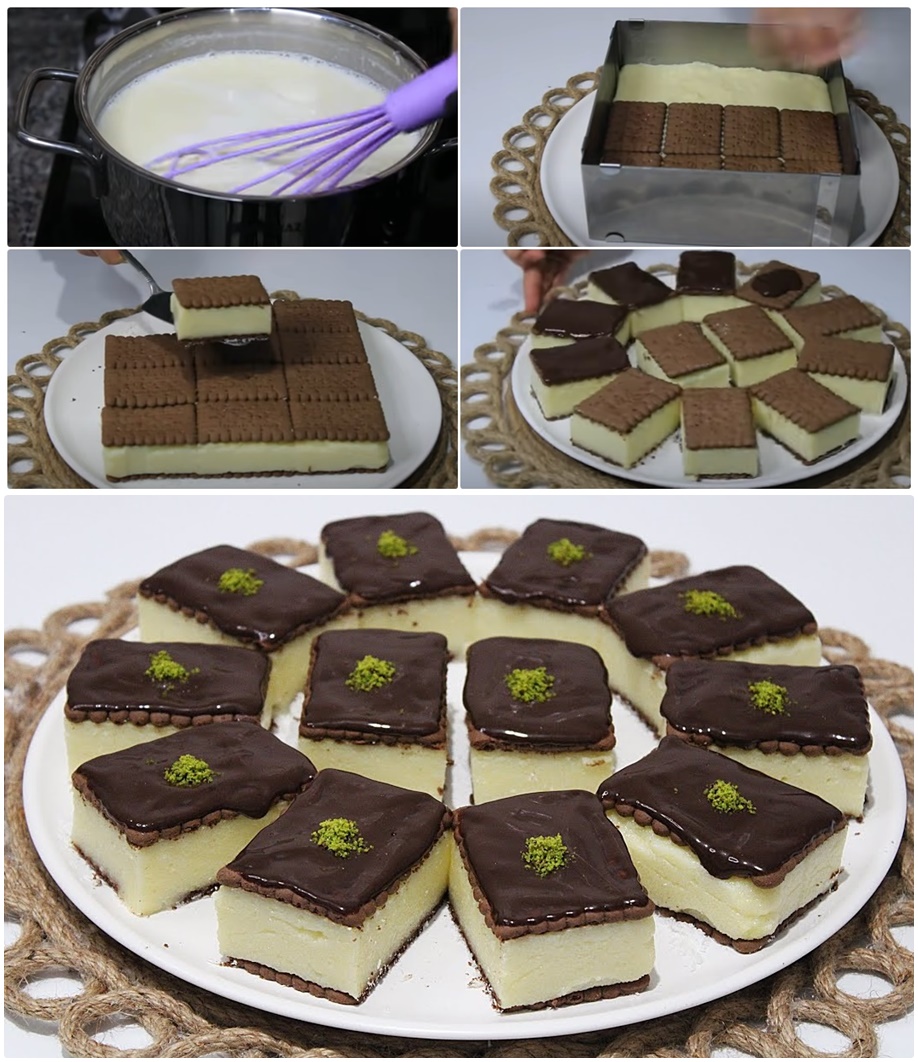 1 Su Bardağı İrmik ve 1 Paket Bisküvi İnanılmaz Derecede KOLAY ve ...